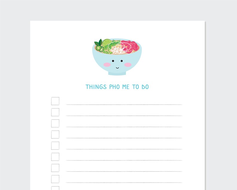 Notepad funnytodo listto do list padfunny notepad for | Etsy