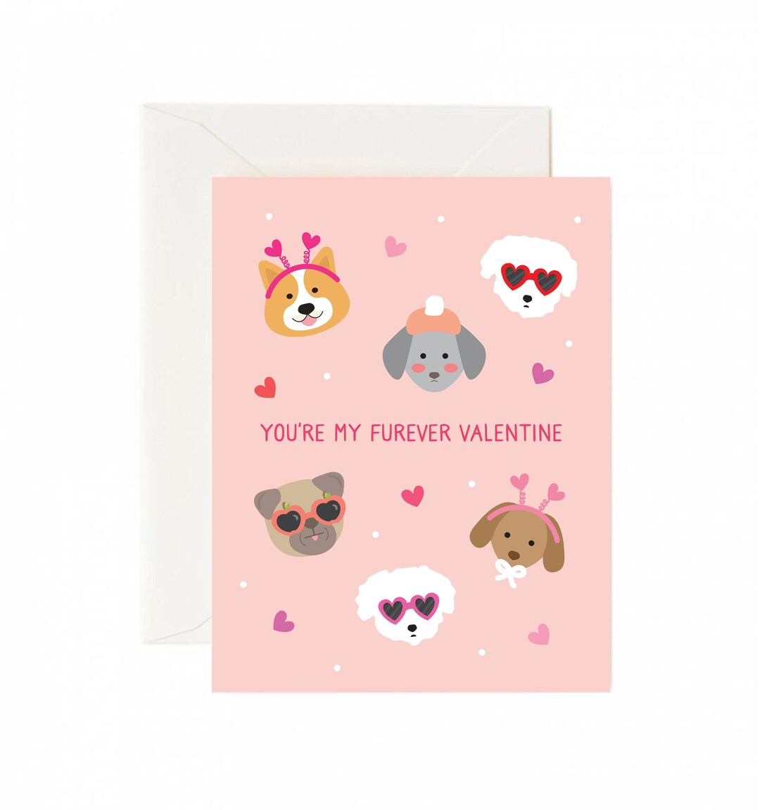 Dog Valentine Card,valentines Day Card,funny Valentine Card,happy ...