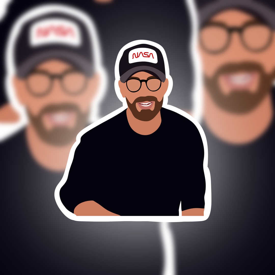 Chris Evans Sticker, Chris Evans Decal, Decal, Sticker, Water Bottle ...