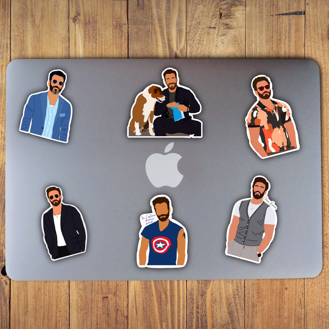 Chris Evans Stickers Chris Evans Premiere Chris Evans - Etsy