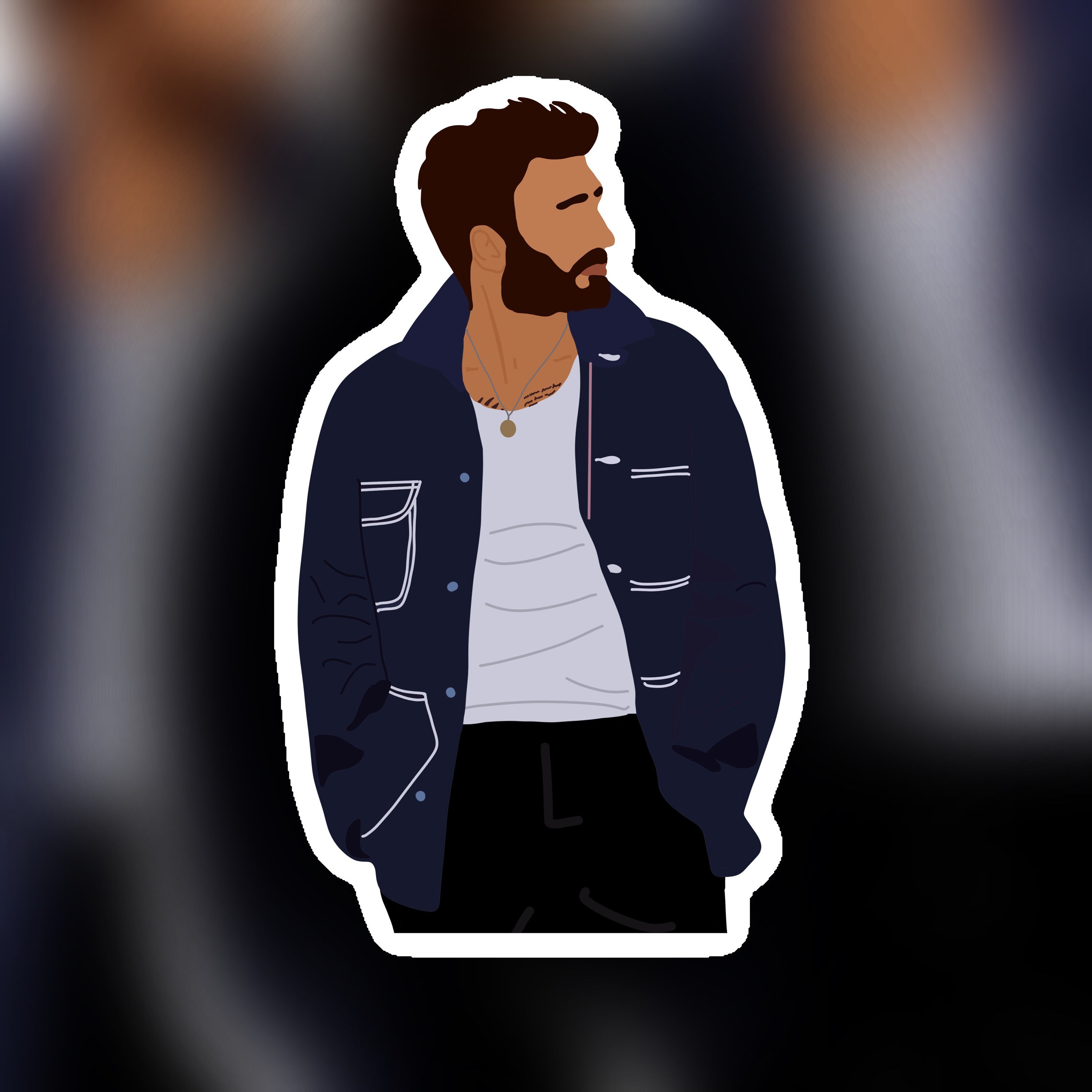 Chris Evans Beard 2022