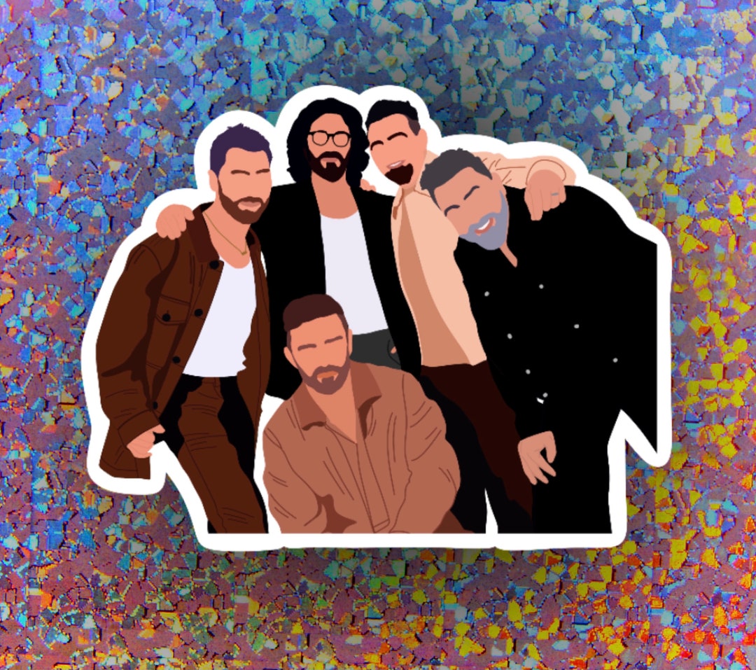 NSYNC Reunited Fan Art Sticker, 90s Boyband Fan Art Sticker, JC Chasez ...