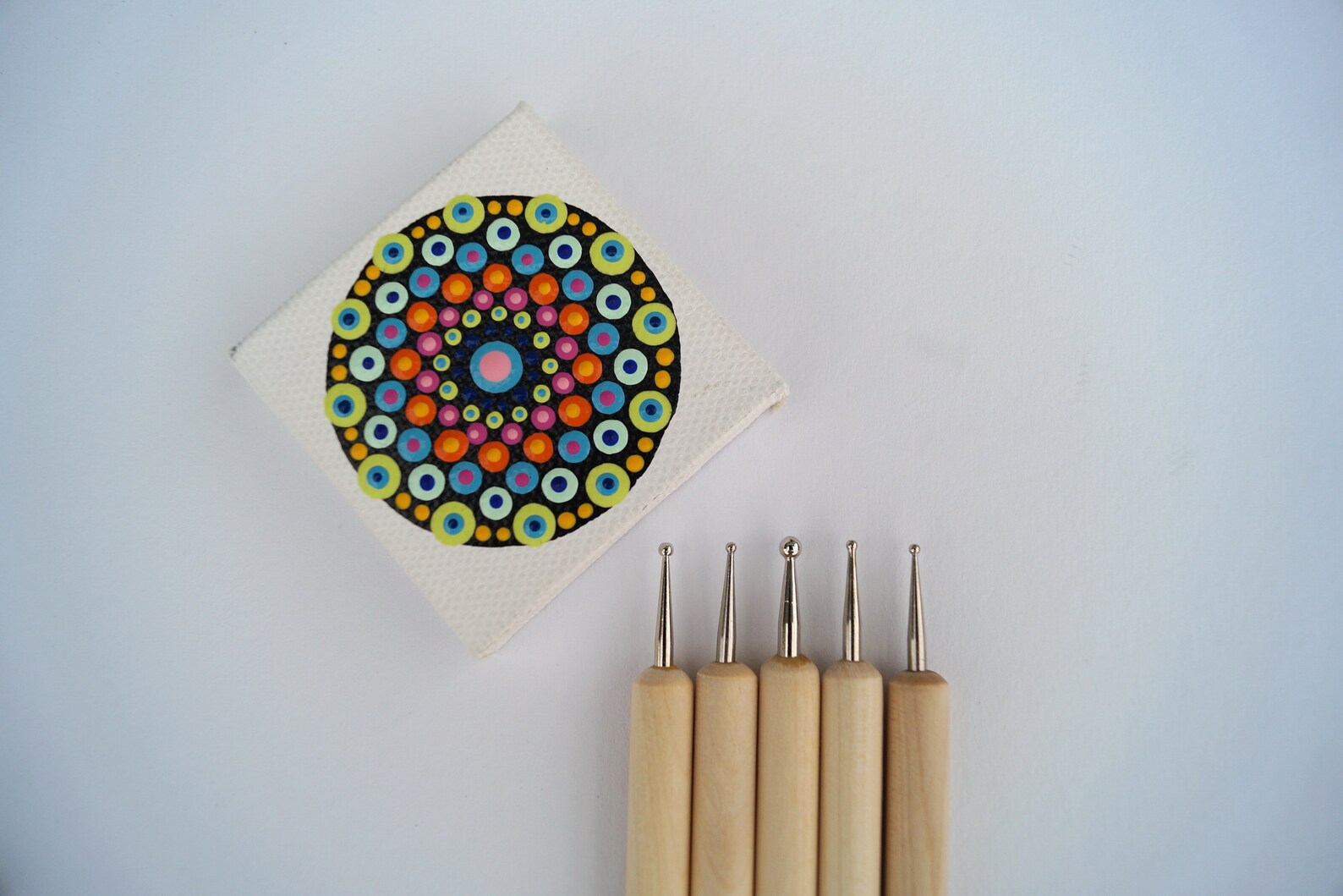 DIY Kit: MANDALA - Starter Set - Tool and Accessories for Dot Painting ...