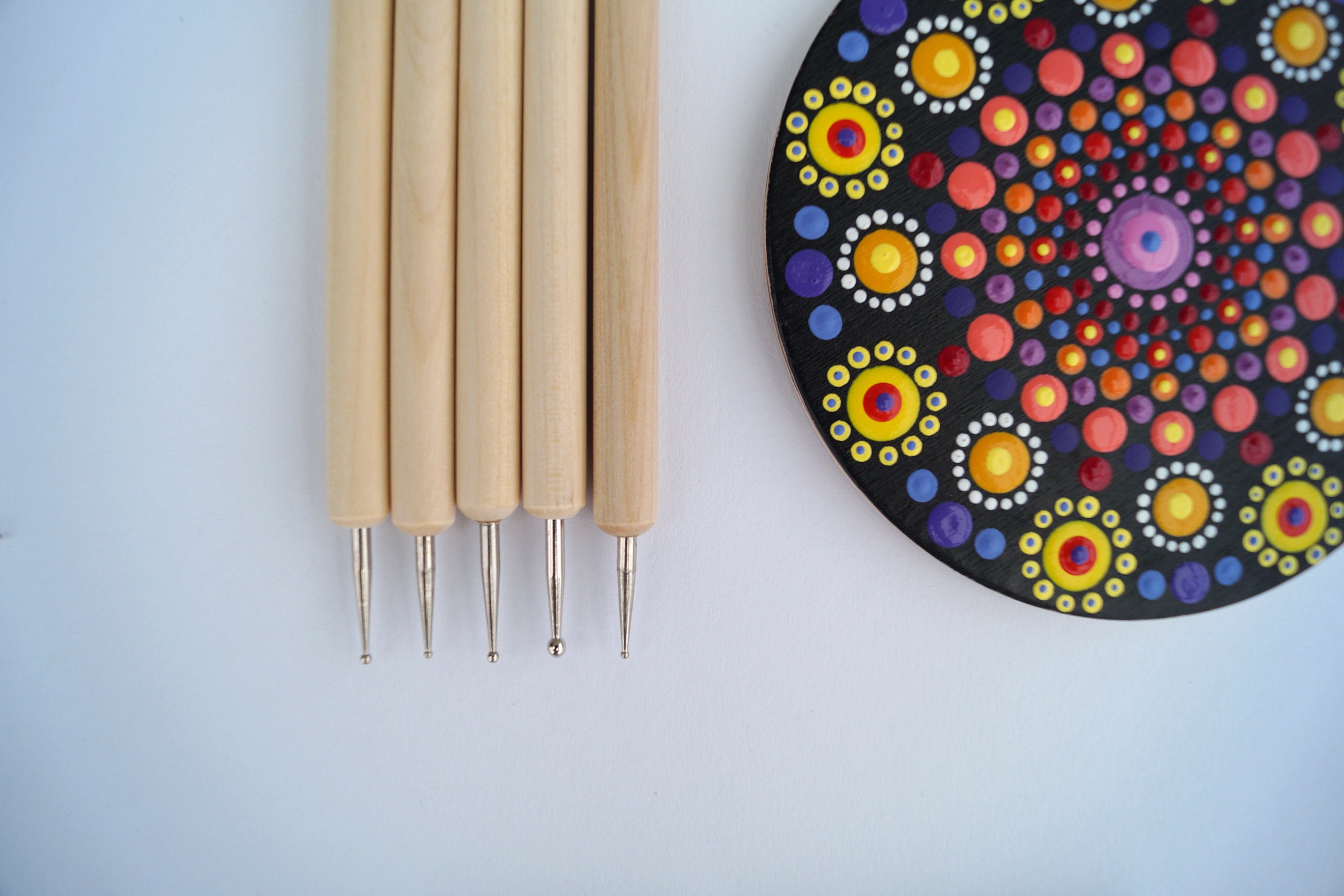 DIY Kit: MANDALA - Starter Set - Tool and Accessories for Dot Painting ...