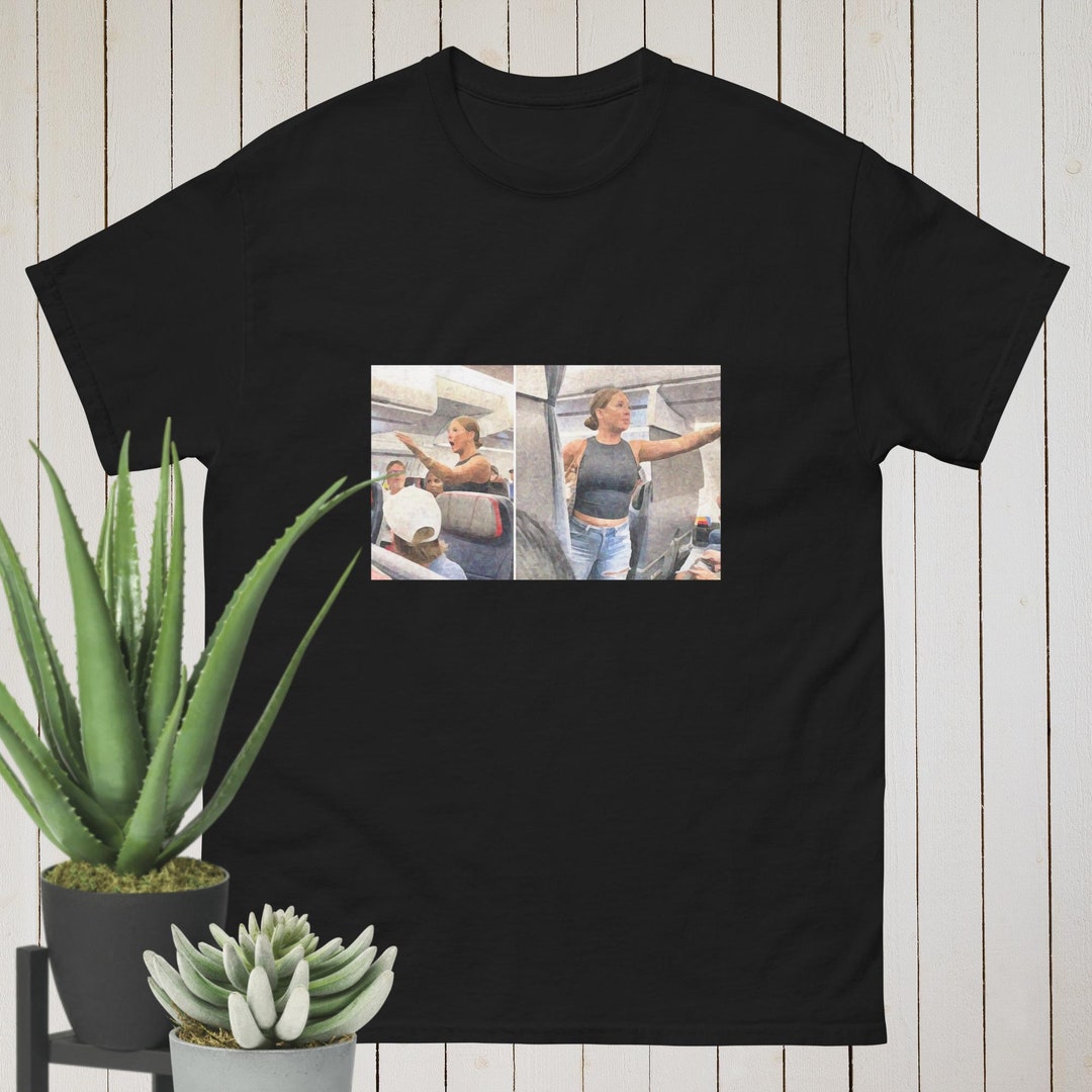 Airplane Lady Freak Out , That Mother is Not Real T Shirt | Characters ...