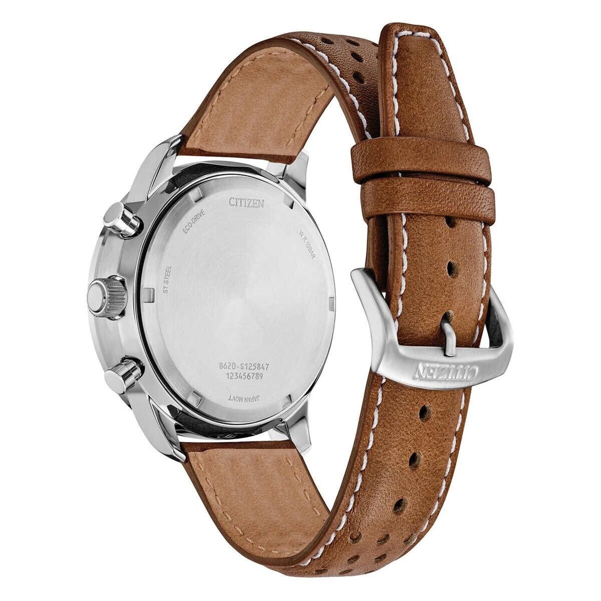 Citizen Men's CA4500-08X Eco-drive Chronograph Stainless Steel Quartz ...