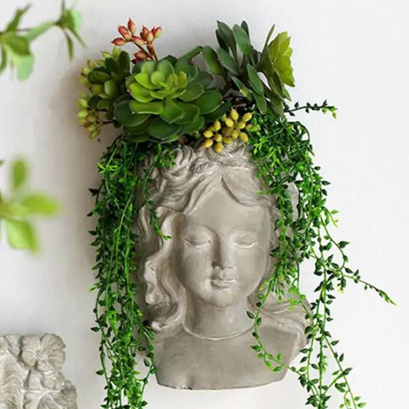 Bust Planter - Etsy