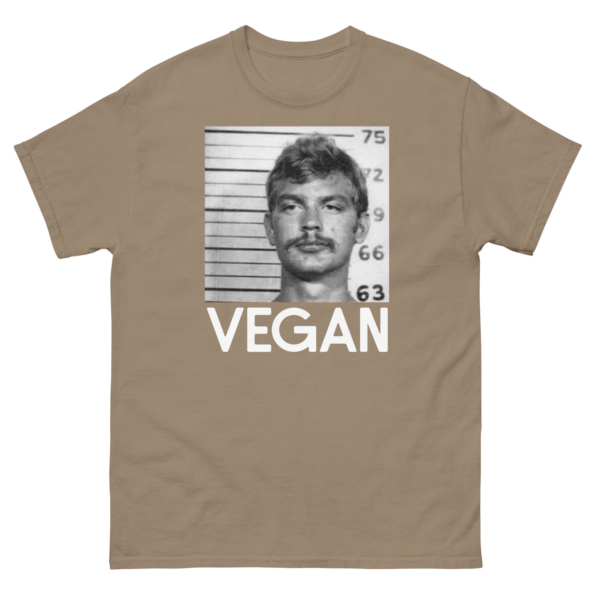 Jeffrey Dahmer Vegan Anti Meat Funny T-shirt Funny Unisex Classic T ...
