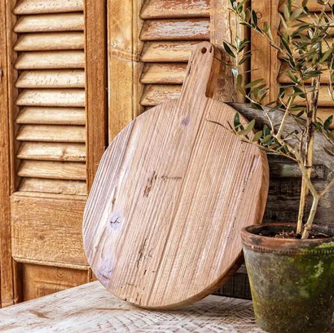 Vintage Primitive Wood Round Deli Wall Board - Etsy