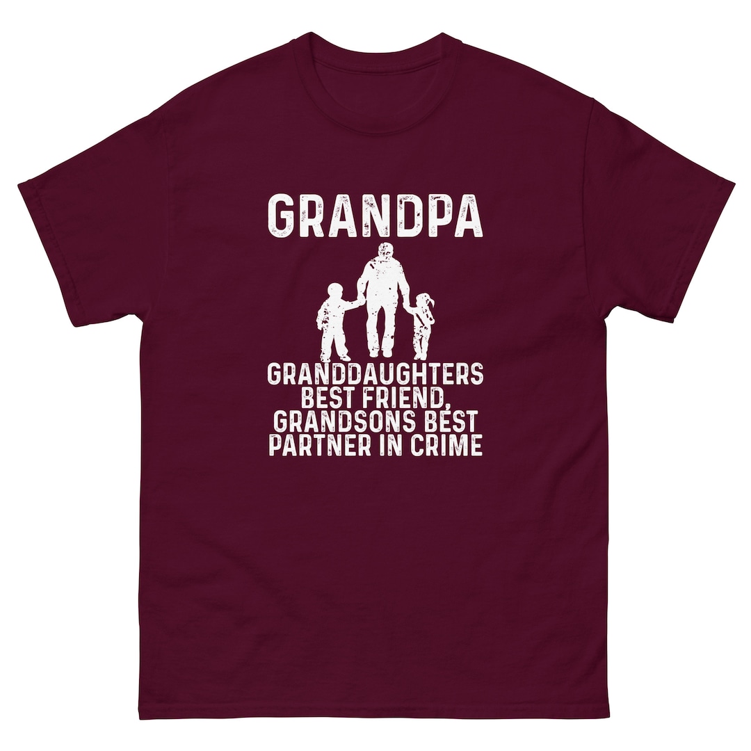 Grandpa and Grandson Shirt, Grandpa and Granddaughter Shirt, Grandpa T ...