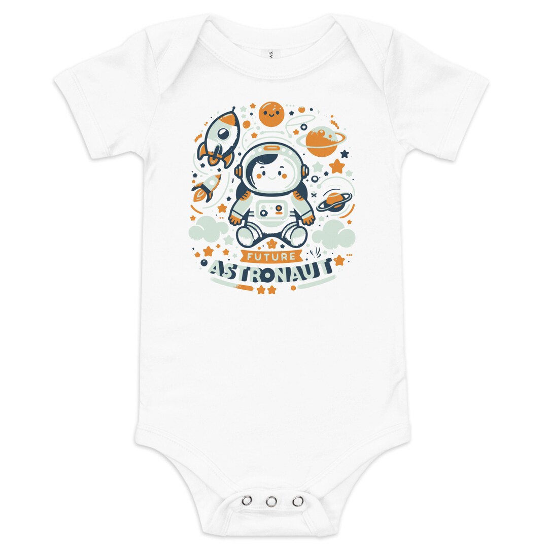 Future Astronaut Baby Onesie Space Explorer Infant Bodysuit With ...