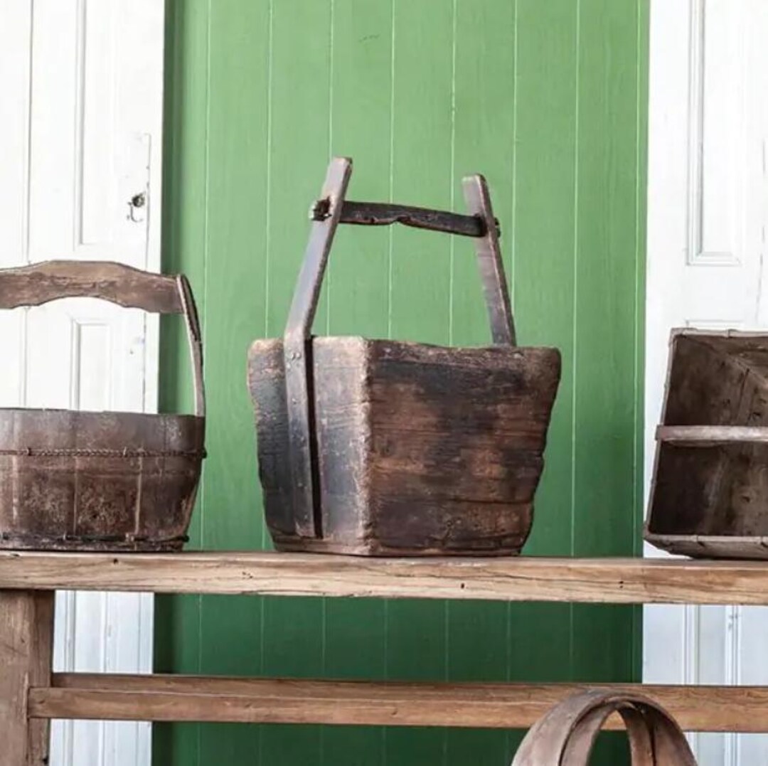 Antique Primitive Farmhouse Grain Box - Etsy