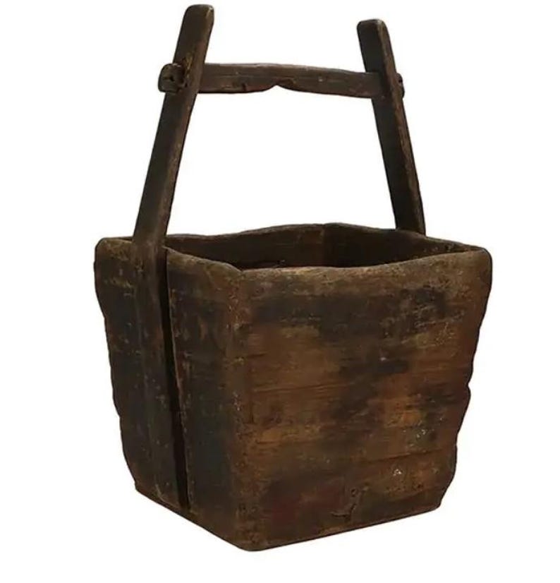 Antique Primitive Farmhouse Grain Box - Etsy