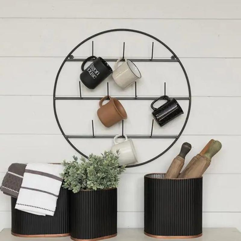 Wall Mug Rack - Etsy
