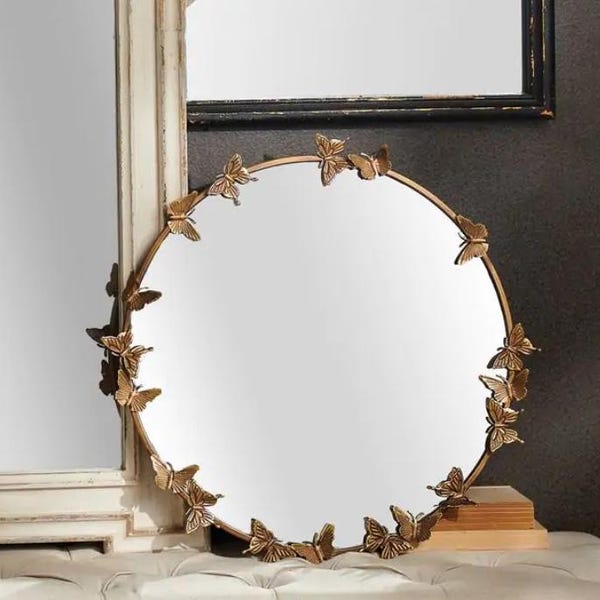 Butterfly Mirror - Etsy