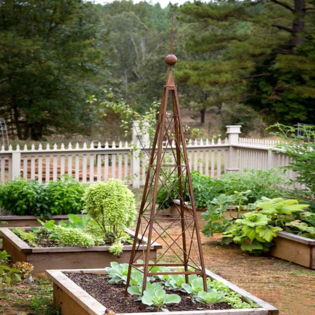 Antique Metal Garden Trellis - Etsy