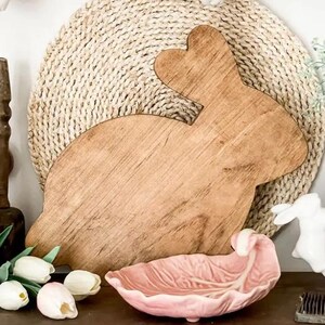 Antique Decorative Wooden Bunny Board - Etsy