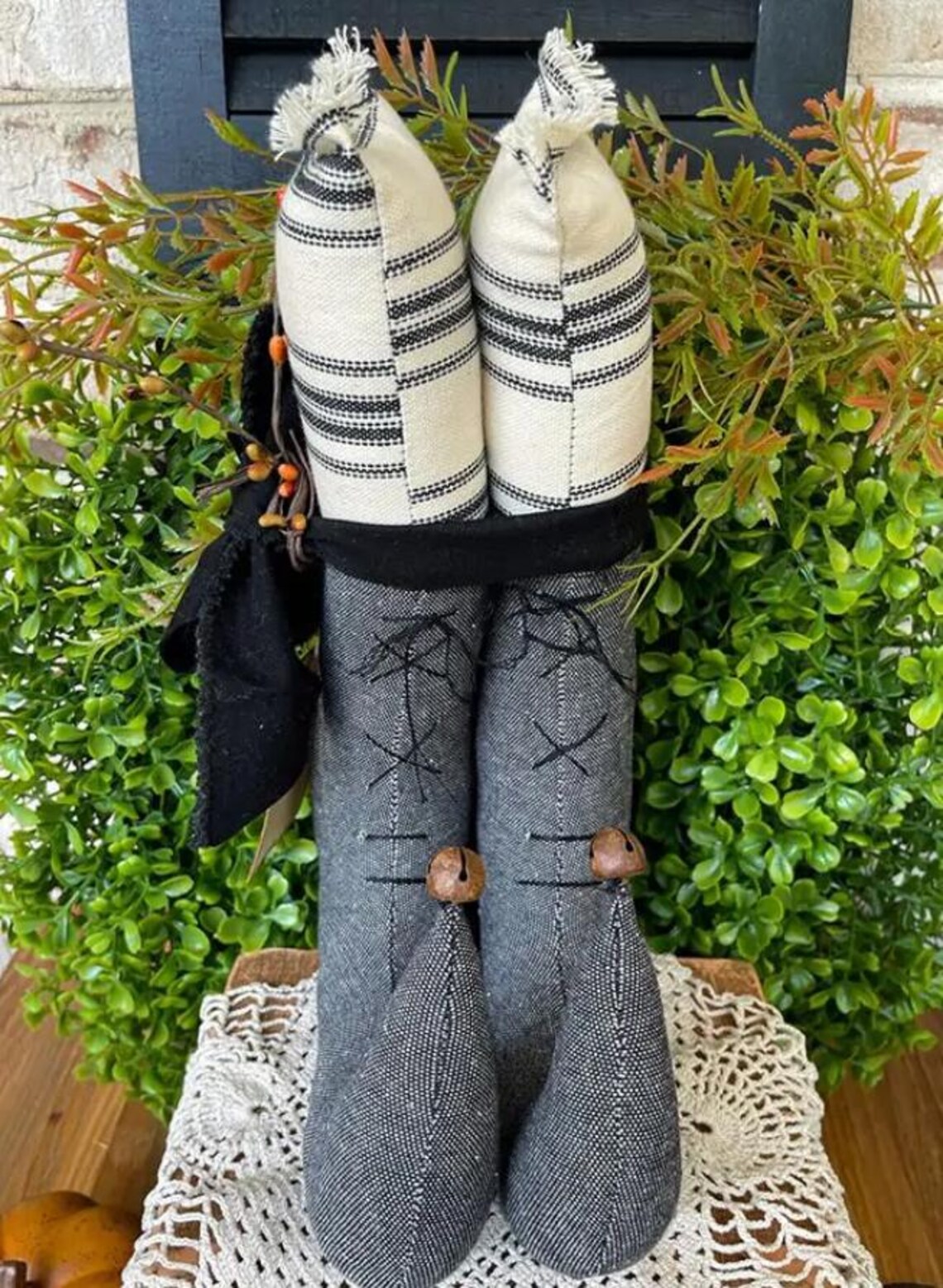 Vintage Handmade Rustic Halloween Witch Boots - Etsy
