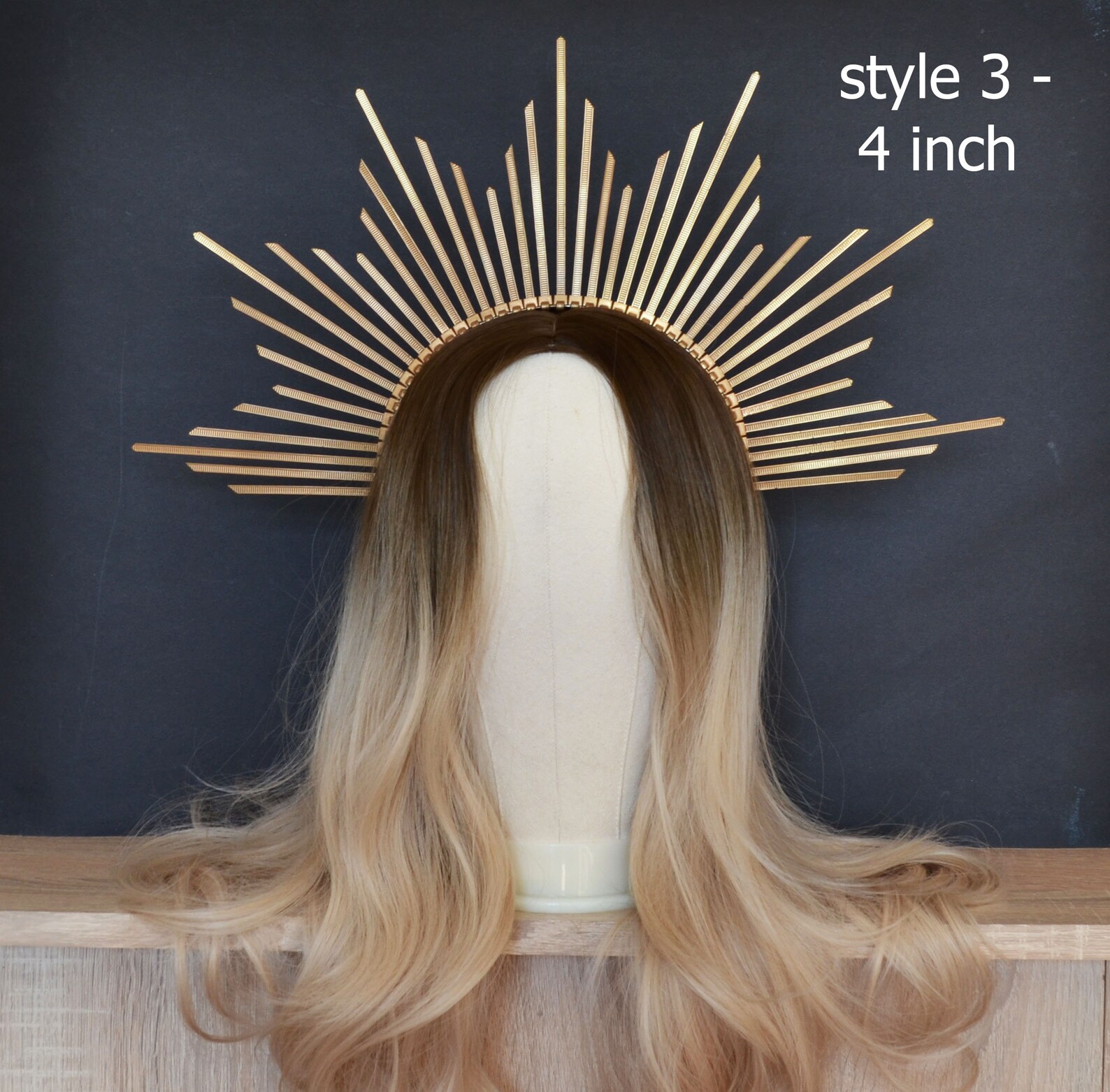 Angel Halo Crown Headpiece Sun Headband Sun Goddess Crown - Etsy