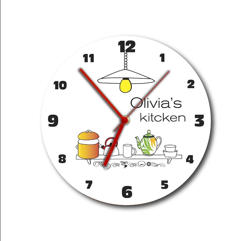 Kitchen Wall Clock - Etsy
