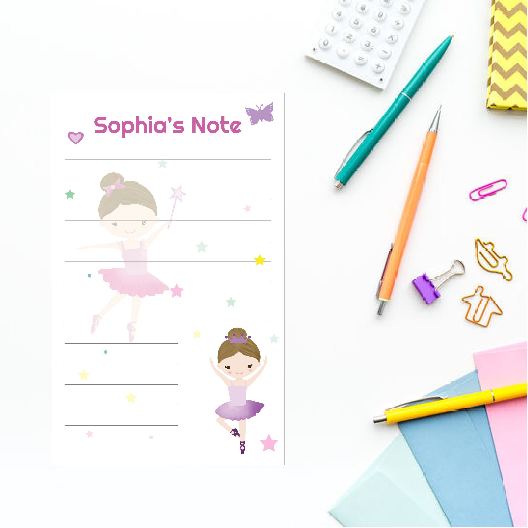 Personalized Kids Notepad Customized Kids Notepad Kids - Etsy UK