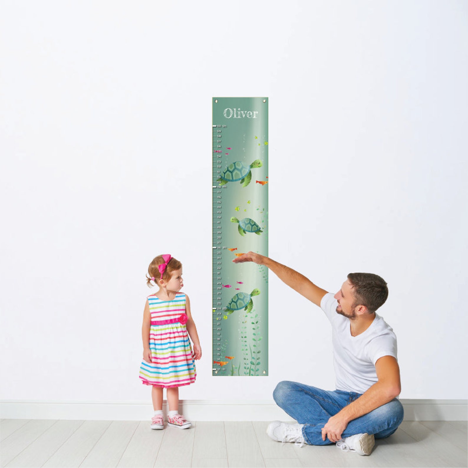Personalized Growth Chart, Height Chart, Kids Growth Chart, Boy Height ...