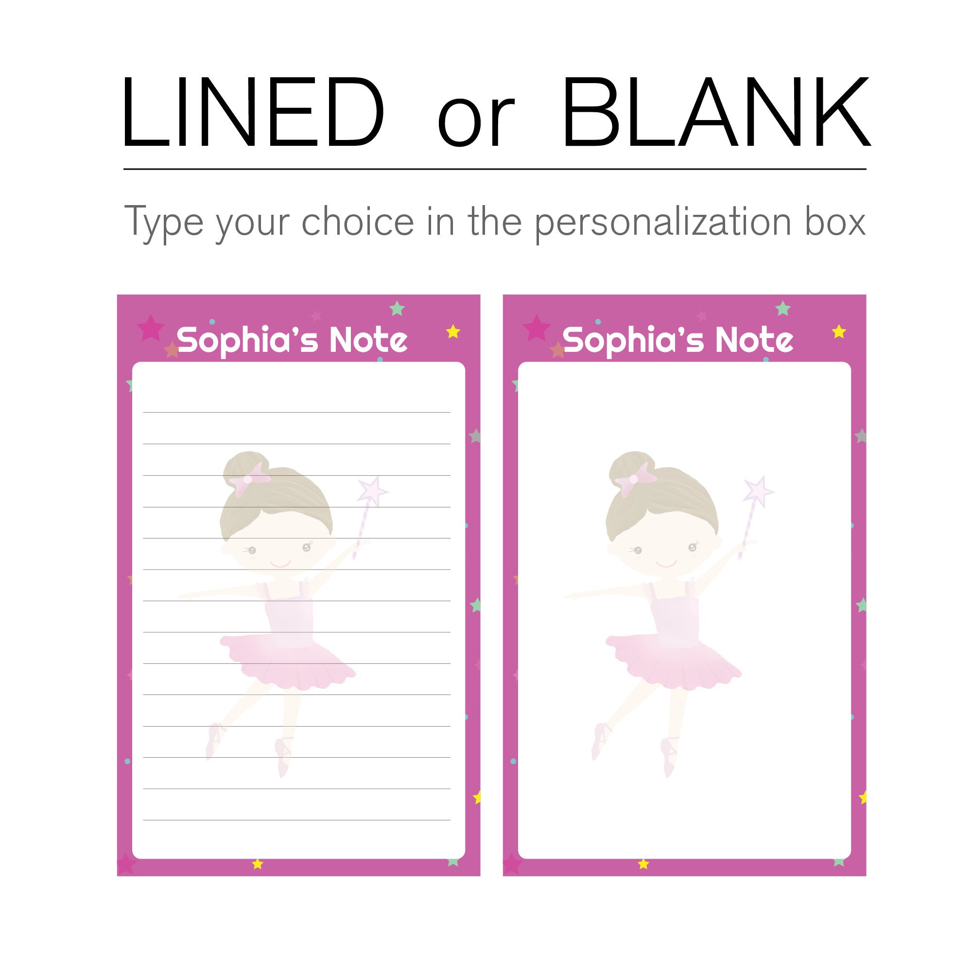 Personalized Kids Notepad Customized Kids Notepad Kids - Etsy UK