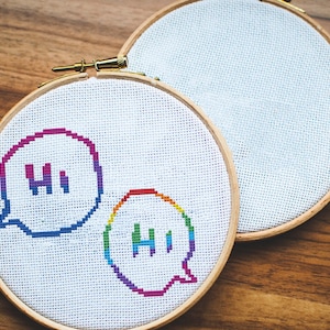 Heartstopper Hi Cross Stitch Pattern - Etsy