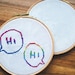 Heartstopper hi Cross-stitch Pattern | Etsy