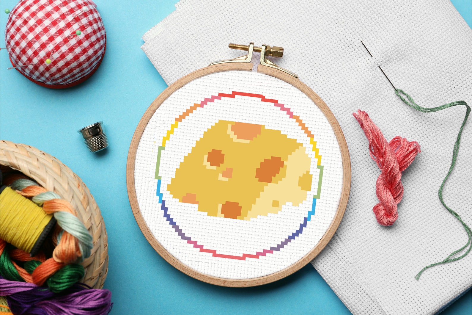 Heartstopper: Anti-homophobia Cheese Cross Stitch Pattern - Etsy Australia