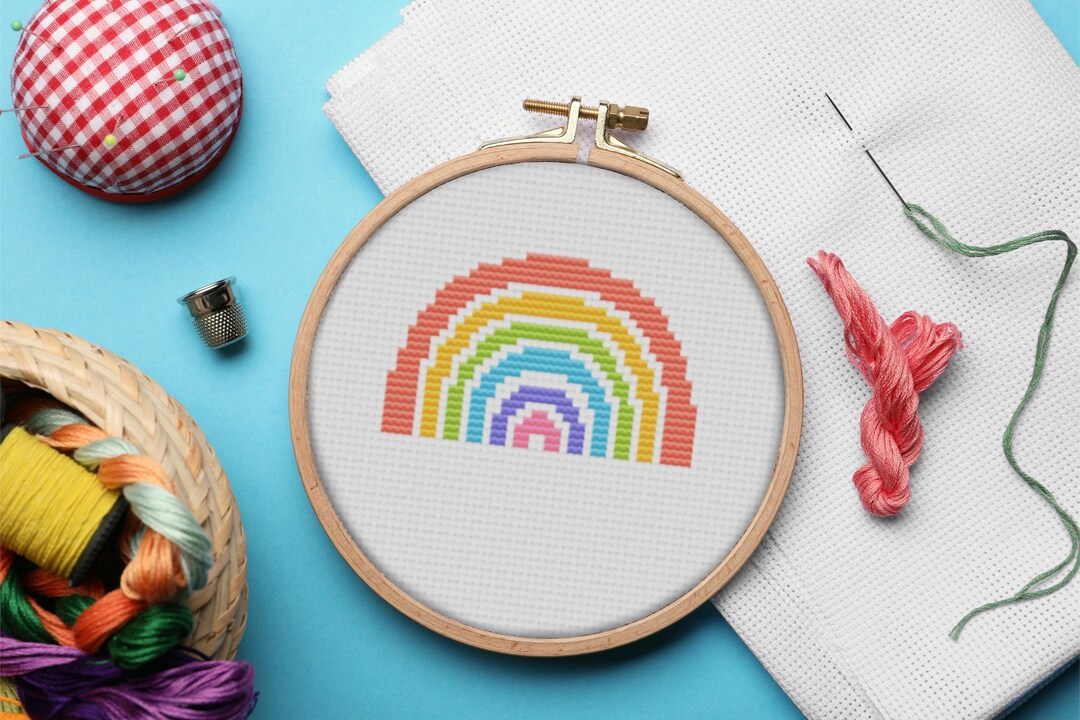 Rainbow Pride - Cross Stitch Pattern - Etsy