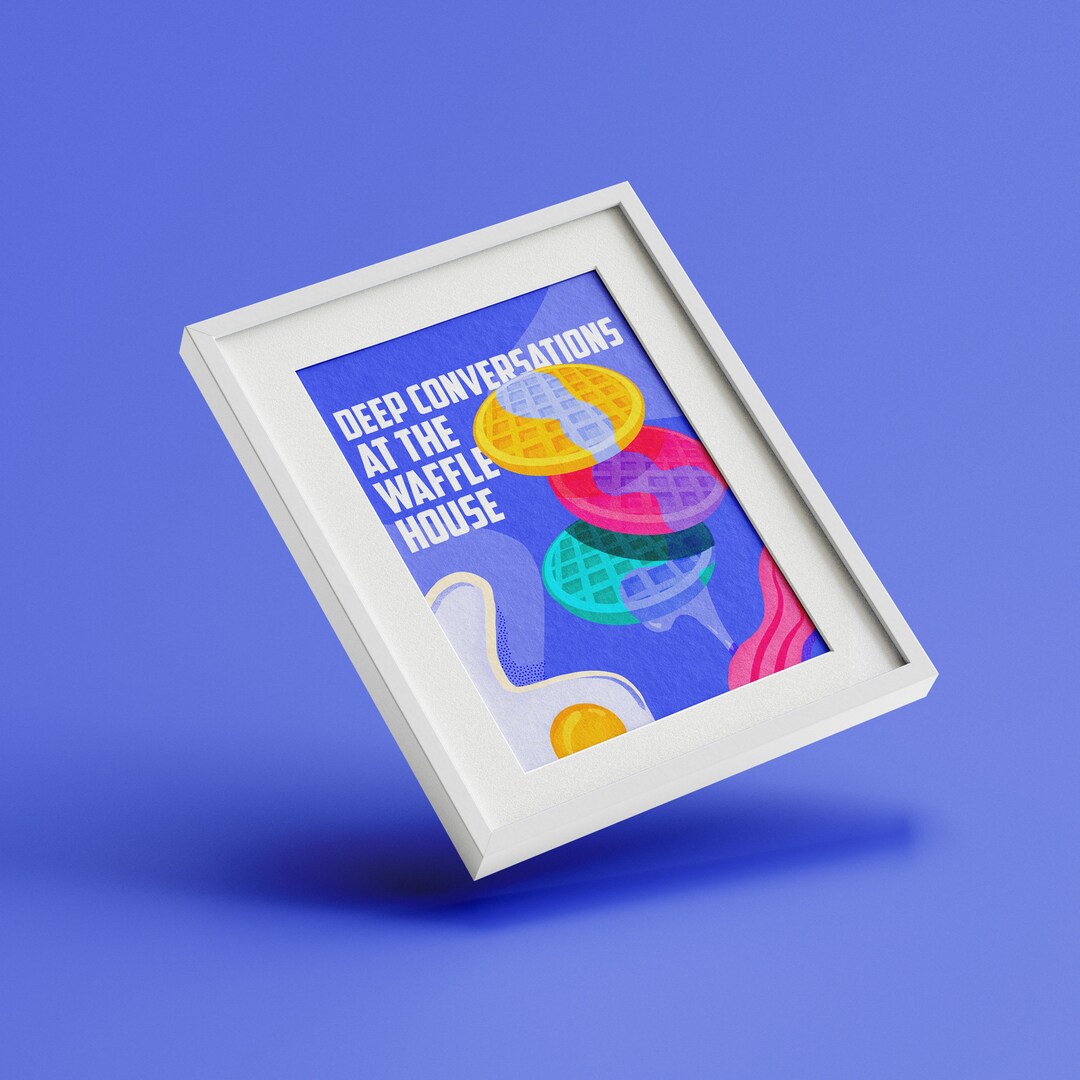 Jonas Brothers Inspired Waffle House Poster_8x10 - Etsy