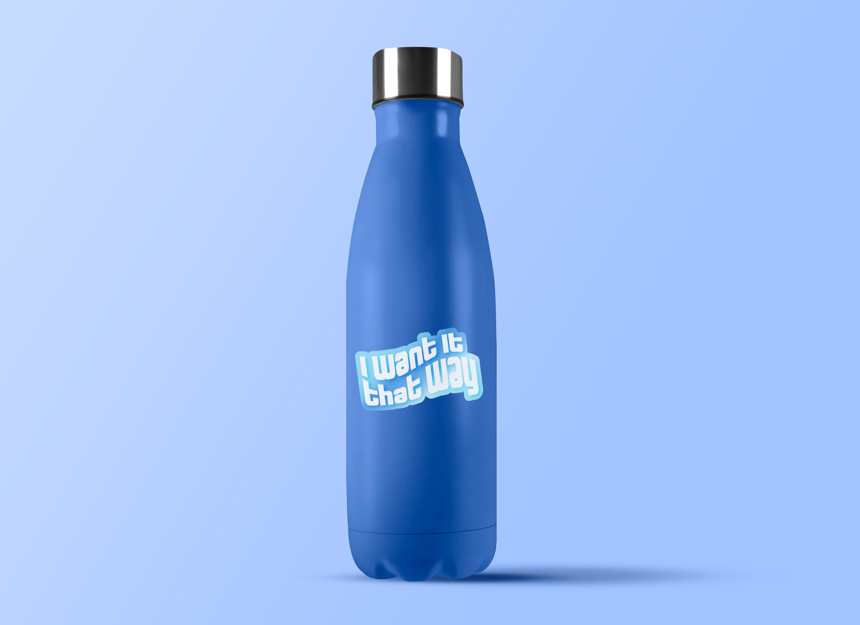 I Want It That Way Backstreet Boys Inspired Sticker Millennium Album ...