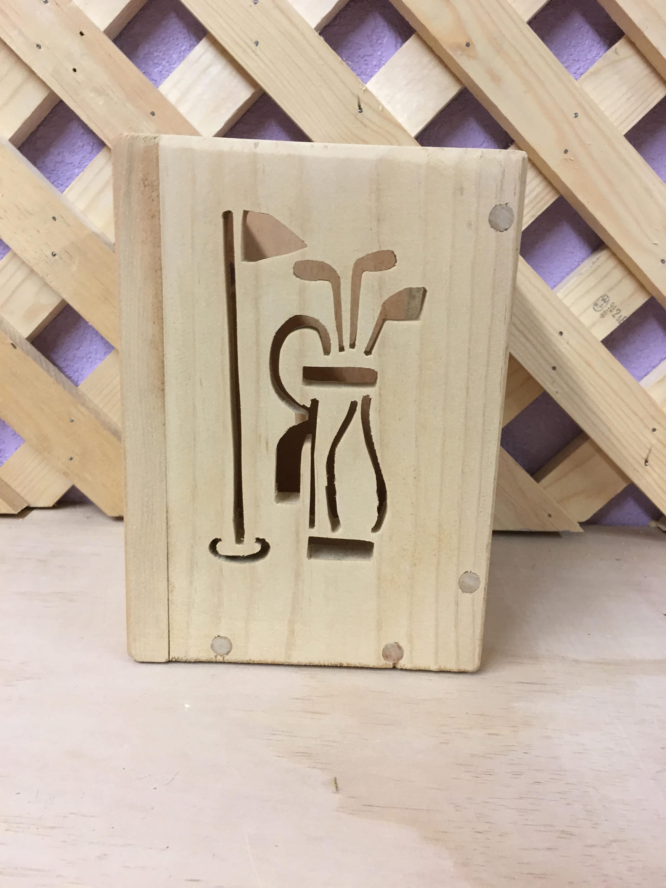 Golf Luminary Home Decor Night Light Lamp Golf Lightbox - Etsy UK