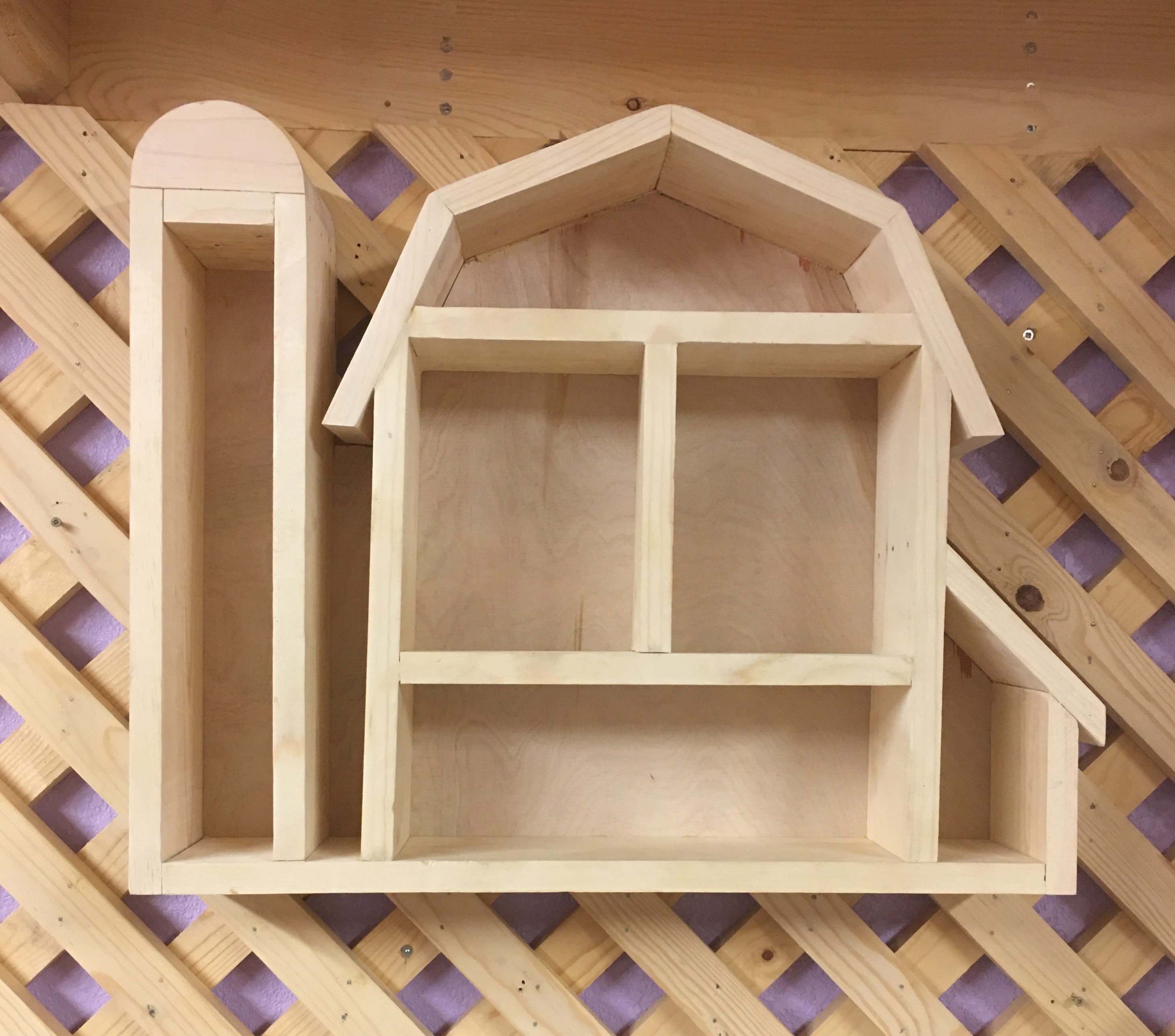 Rae Dunn Shadow Box Barn Farmhouse Collectibles Shadow - Etsy