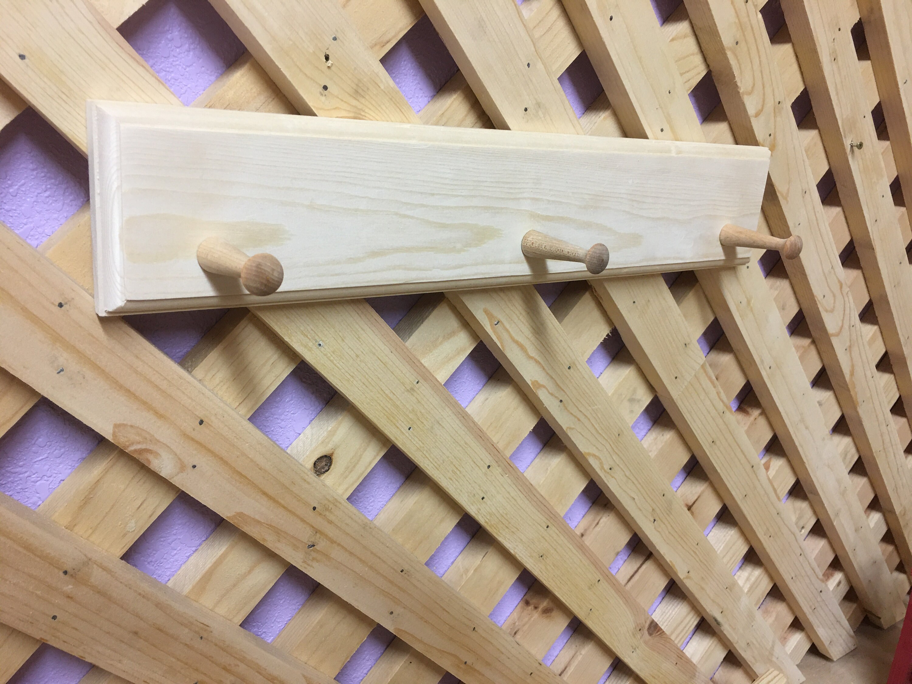 Shaker peg rack Coat rack Hat rack Entry way rack Shaker | Etsy