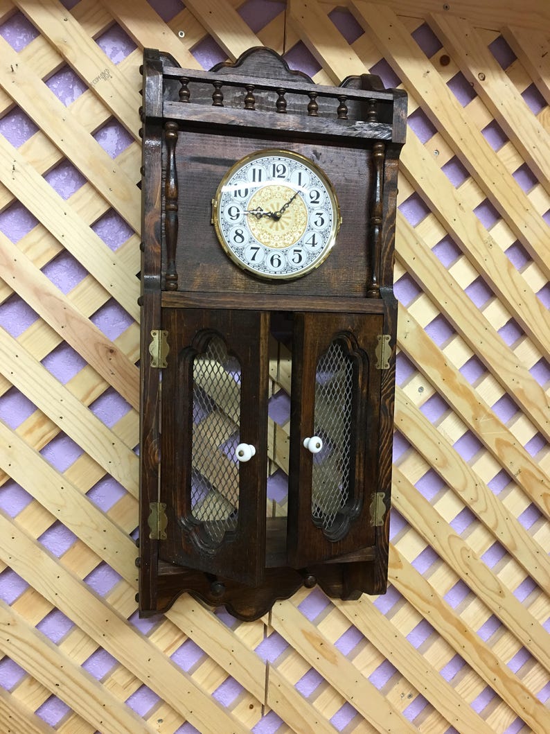 Vintage Clock Clocks Wall Clock Unique Clock Time Gift - Etsy