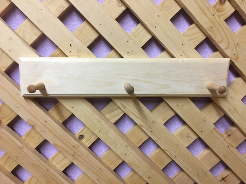 Shaker Peg Rack Coat Rack Hat Rack Entry Way Rack Shaker - Etsy