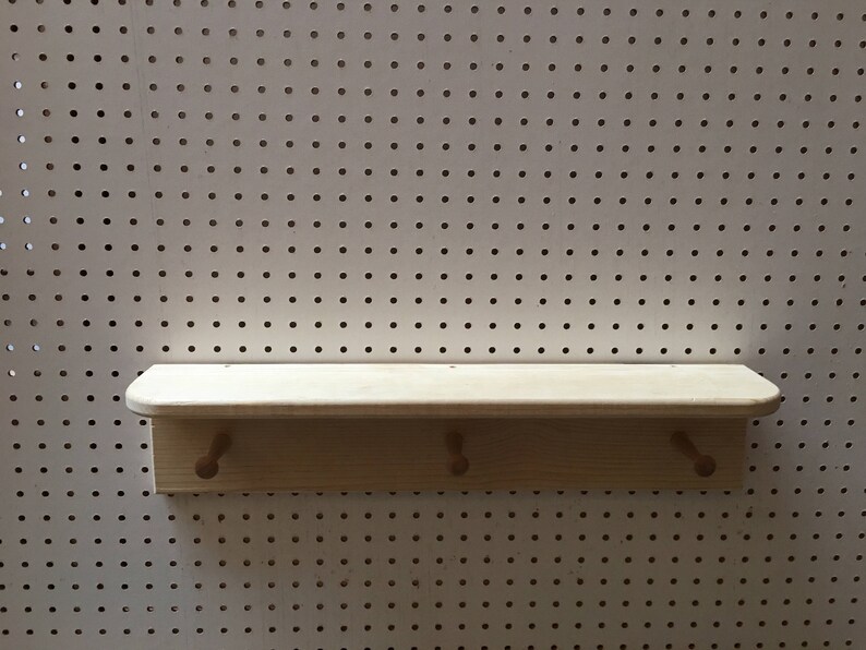 Shaker Peg Rack Coat Rack Hat Rack Entry Way Rack Shaker - Etsy