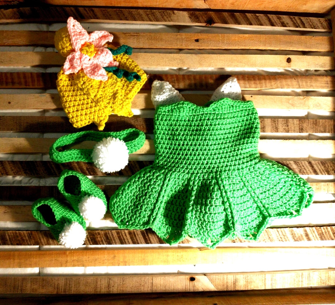 Handmade Tinker Bell Inspired Costume, Newborn-12 Month, Photo Prop - Etsy