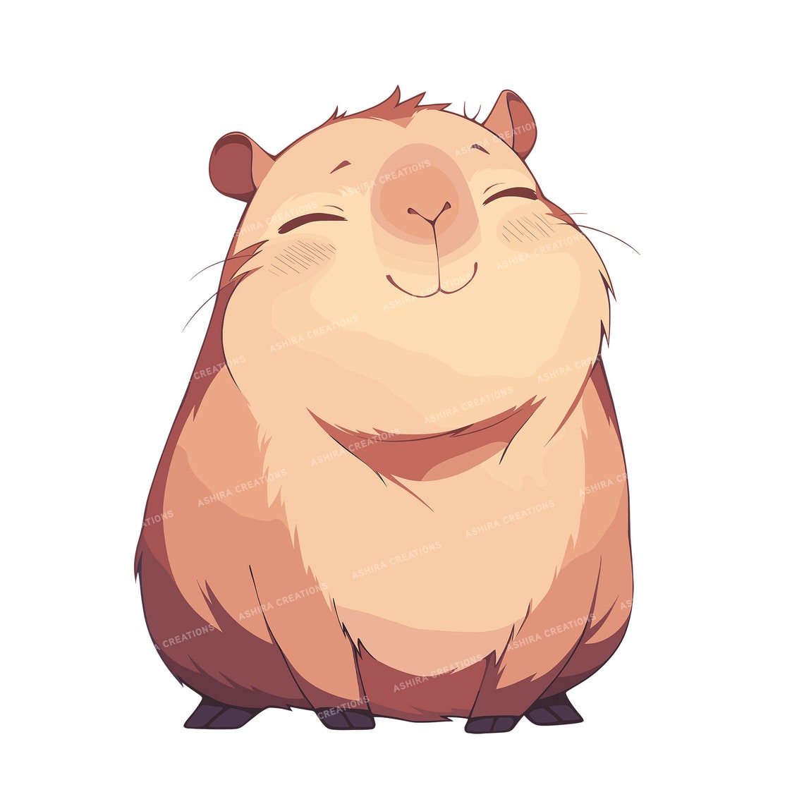 4 Capybara PNG Clipart Transparent Capybara Decoration for Capybara ...