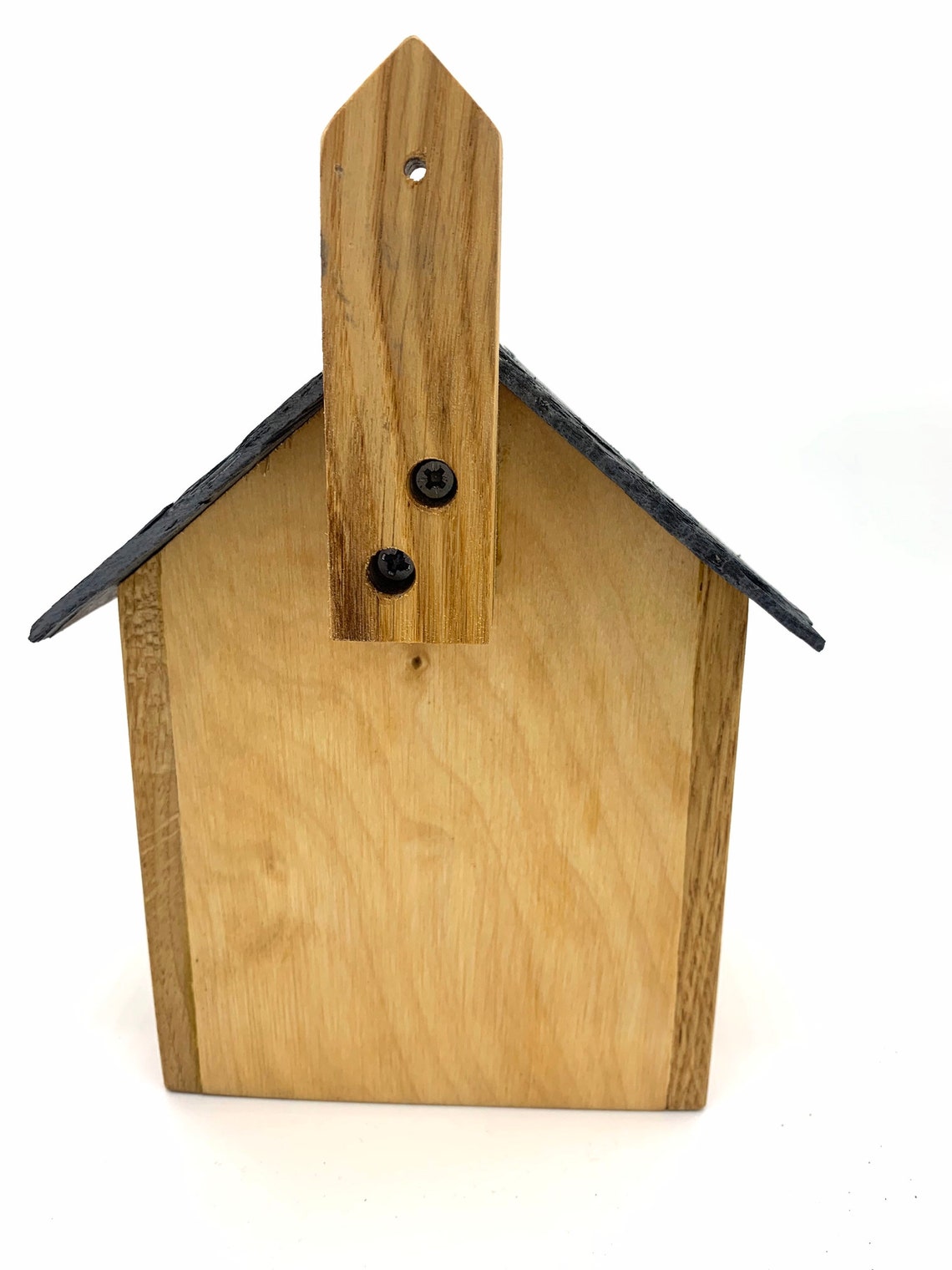 Oak Bird House with Slate Roof | Etsy