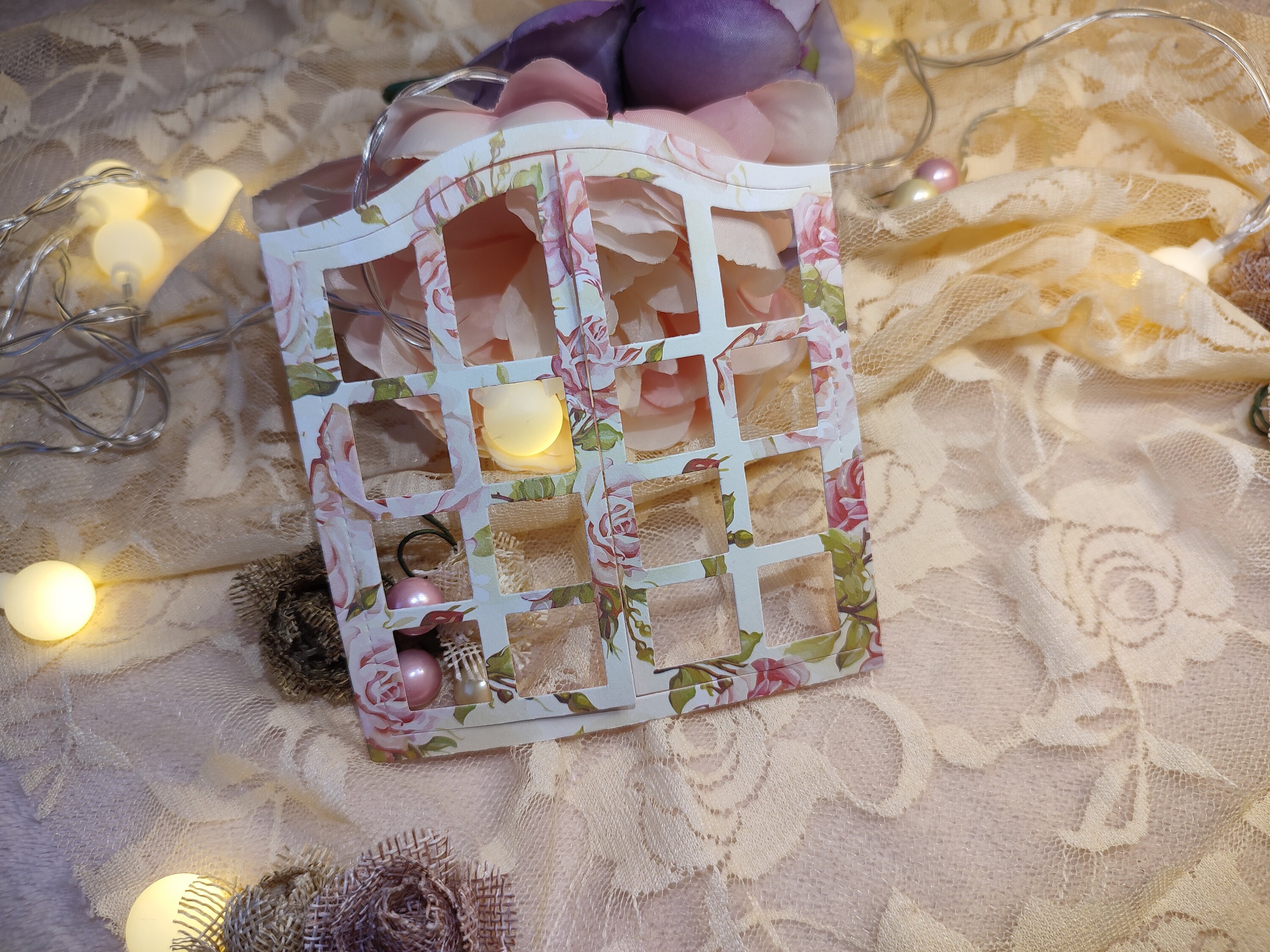 Die Cut Door, Window Frame for Scrapbooking, Junk Journals, Cards ...
