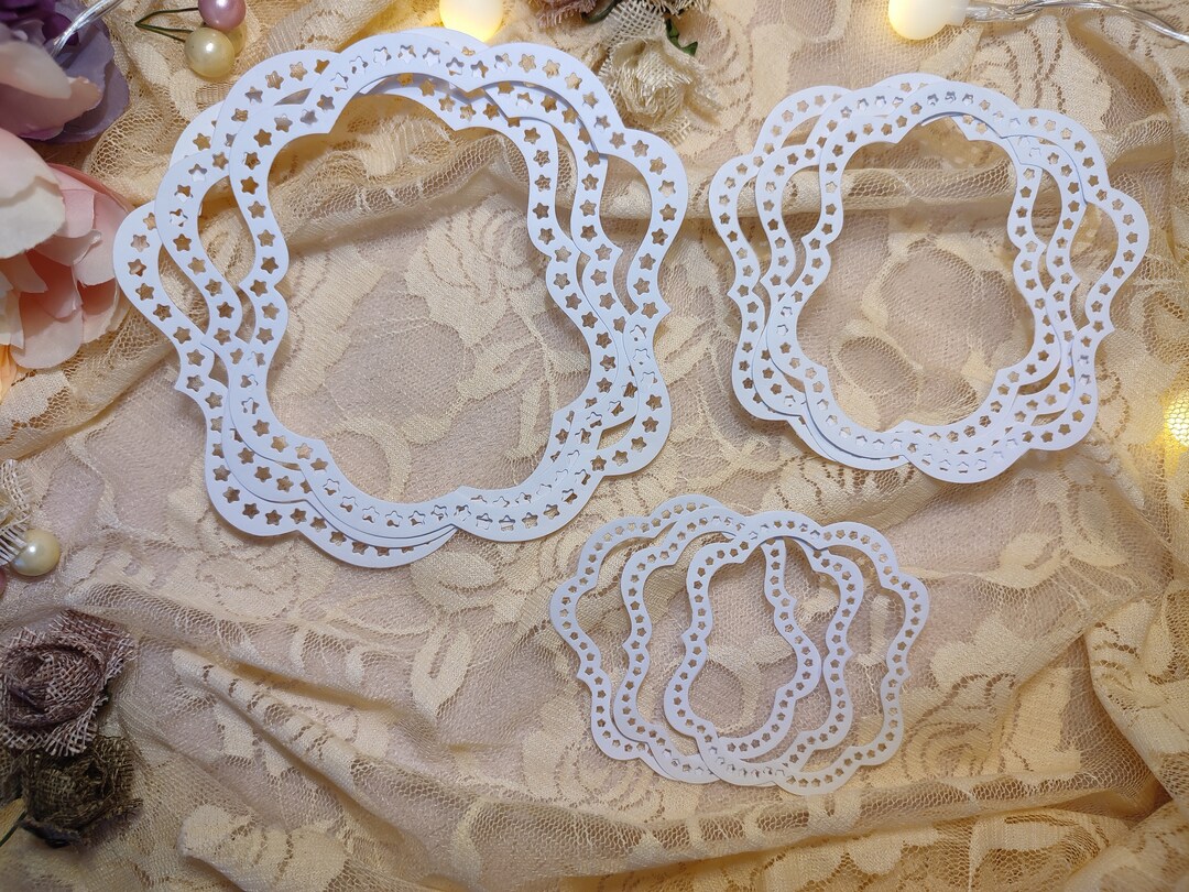 Decorative Window Frame for Scrapbooking, Junk Journals, Albums, Cards ...