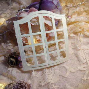 Die Cut Door, Window Frame for Scrapbooking, Junk Journals, Cards ...