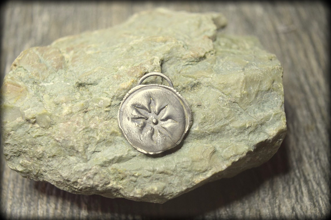 Sun Coin Pendant, Sun Medallion, Silver Sun, Sterling Silver Pendant - Etsy