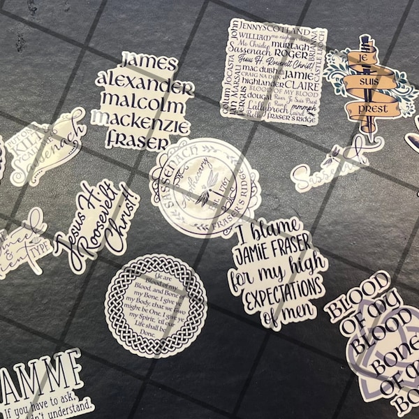 Outlander Sticker - Etsy