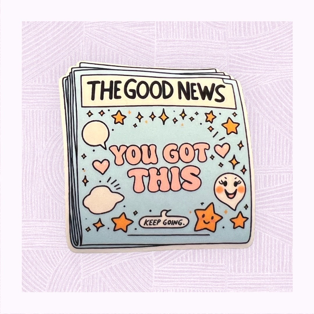Motivational 'you Got This' Sticker: Waterproof Laptop Decal - Etsy
