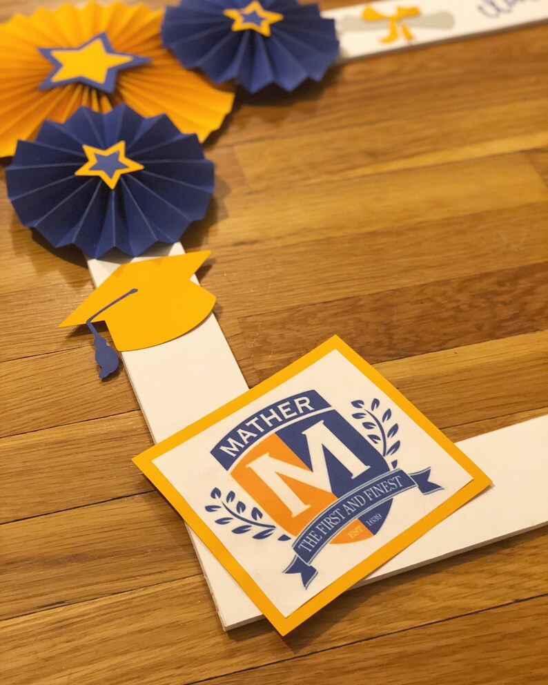 Graduation - Selfie Frame - Paper Rosettes - 2018-2019 - Graduation Day ...