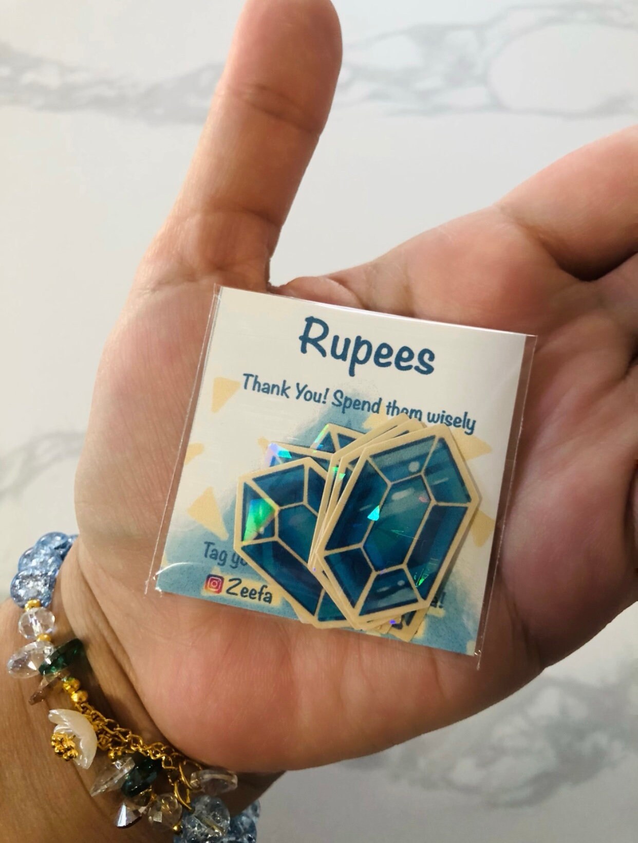 Rupee/gem Stickers - Etsy